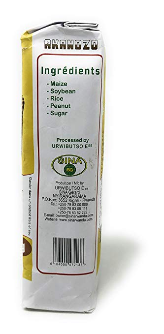 Akanozo"Composite Flour" (Ifu y'imvange) 2.2 lbs or 1 kg – Gentil's Shop