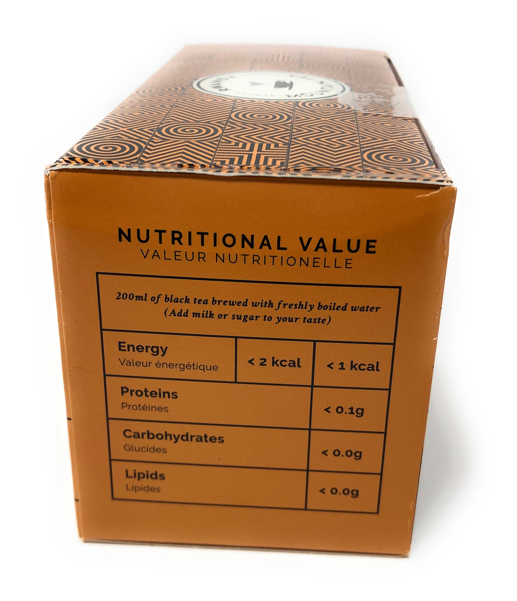 Tangawizi Tea-Blend of Rwanda Mountain Teas-Ginger Root-25 Enveloped T ...